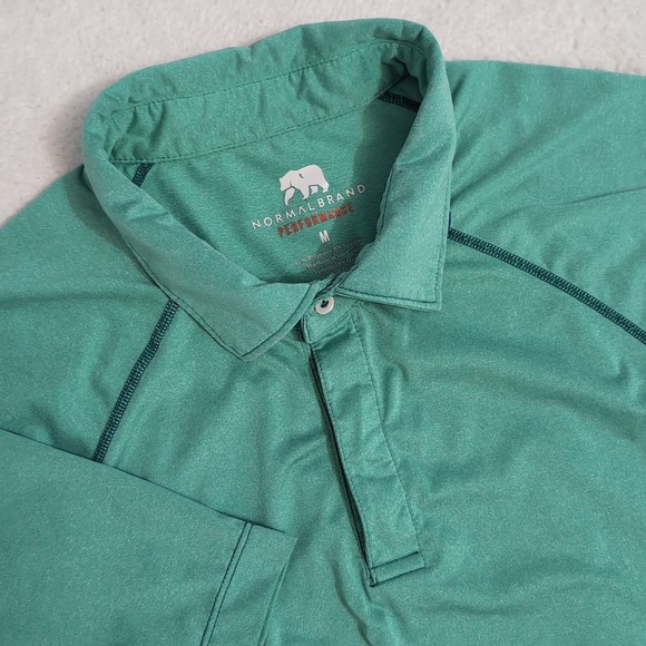 The Normal Brand | Shirts | The Normal Brand Mens Med Green Performance ...